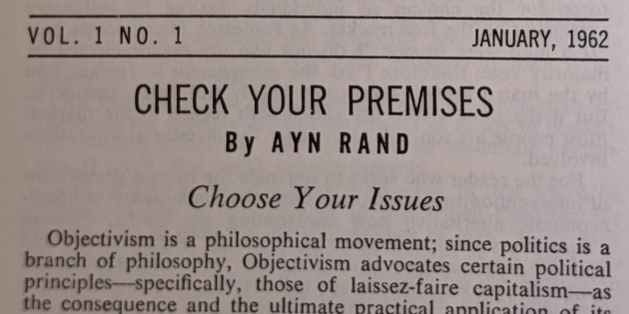 Ayn Rand on How to Choose Your Political Battles